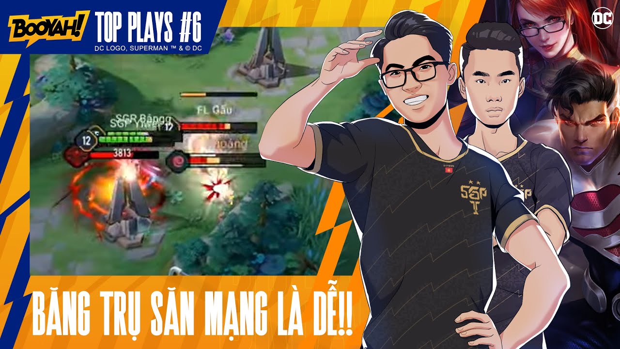 LAI BÂNG, YIWEI CHẤP TRỤ HỦY DIỆT TEAM FLASH | BOOYAH! TOP PLAYS #6 ...