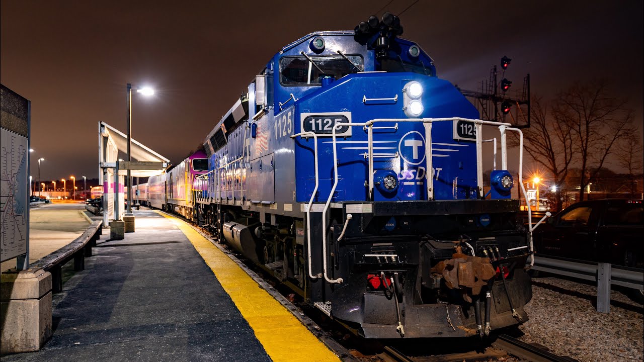 “1125 to the rescue” Commuter trains at Readville, CSX, and a rescue ...