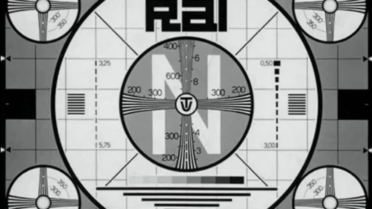 Rai - Sequenze 13 -16 - Monoscopio Anni '60 Seconda Serie - YouTube