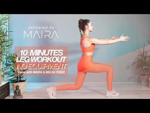 Evde Kalça ve Bacak Egzersiz Hareketleri - 10 min Leg Workout - MAIRA Pilates Workout Series