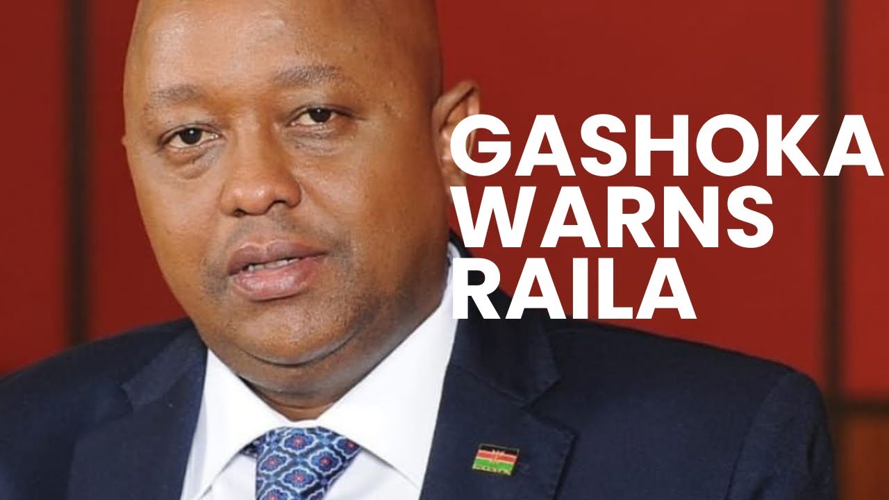 TONY GASHOKA Warns RAILA ODINGA To Support Ruto #railaodingatoday #ruto ...