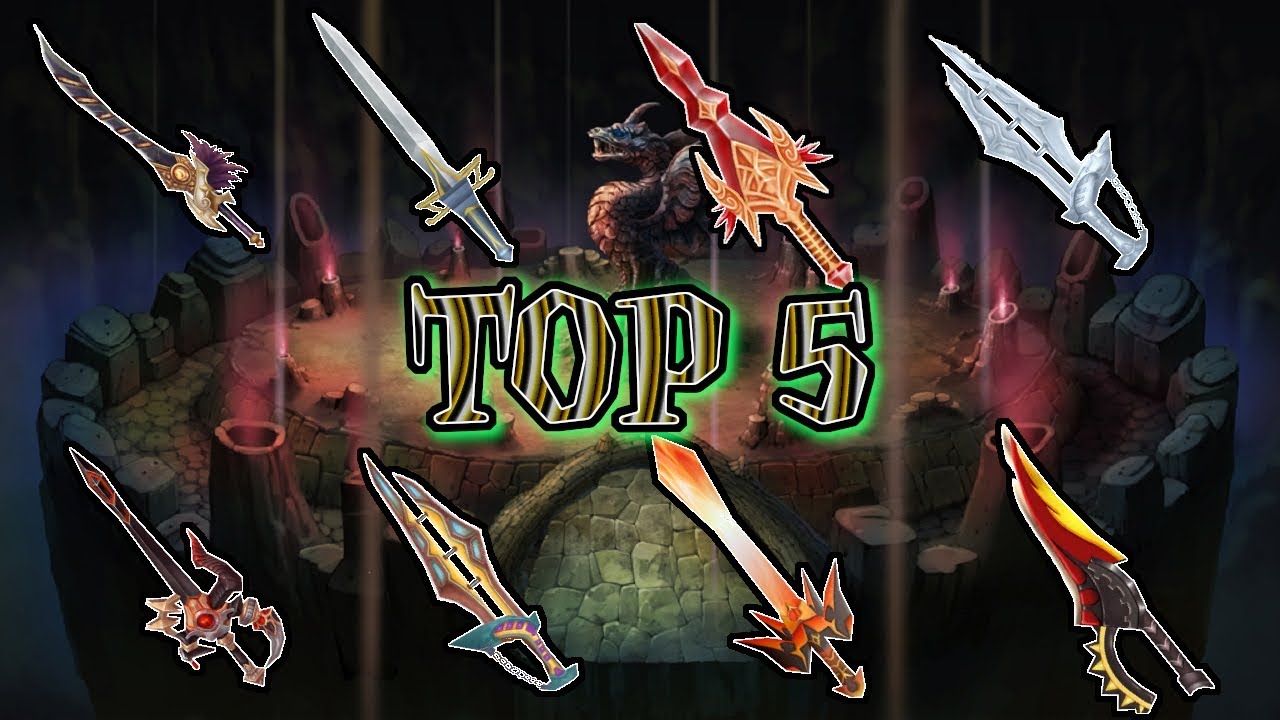Flyff - Top 5 1H Sword Skins - YouTube