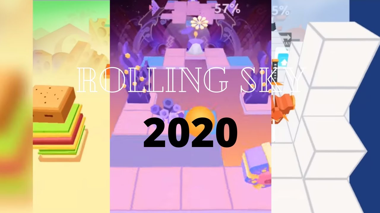 [Rolling Sky] 2020 levels | AusT - YouTube