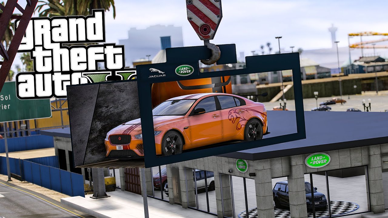È ARRIVATA LA JAGUAR! - GTA 5 MOD VITA REALE⁴ #10 - YouTube