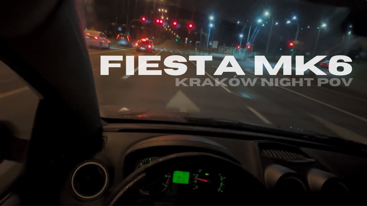 Ford Fiesta Mk6 (2006) night ride pov | pure engine sound - YouTube