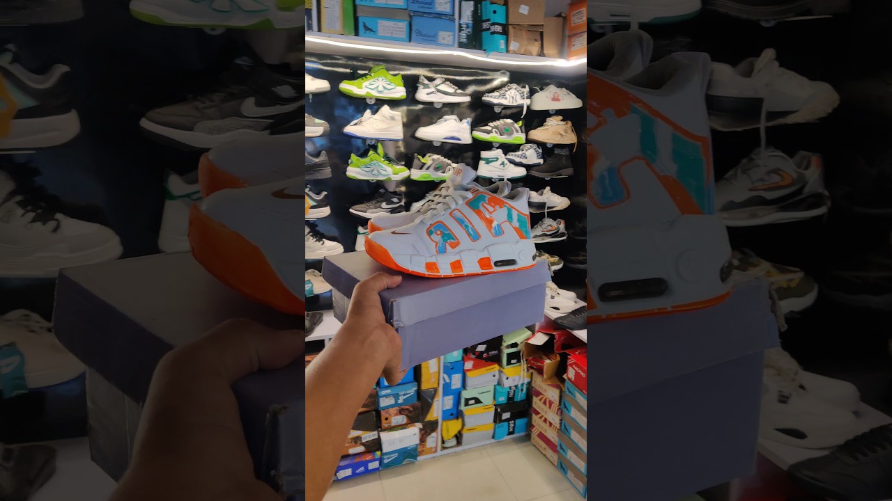 Nike Air more uptempo/chapri shoes - YouTube