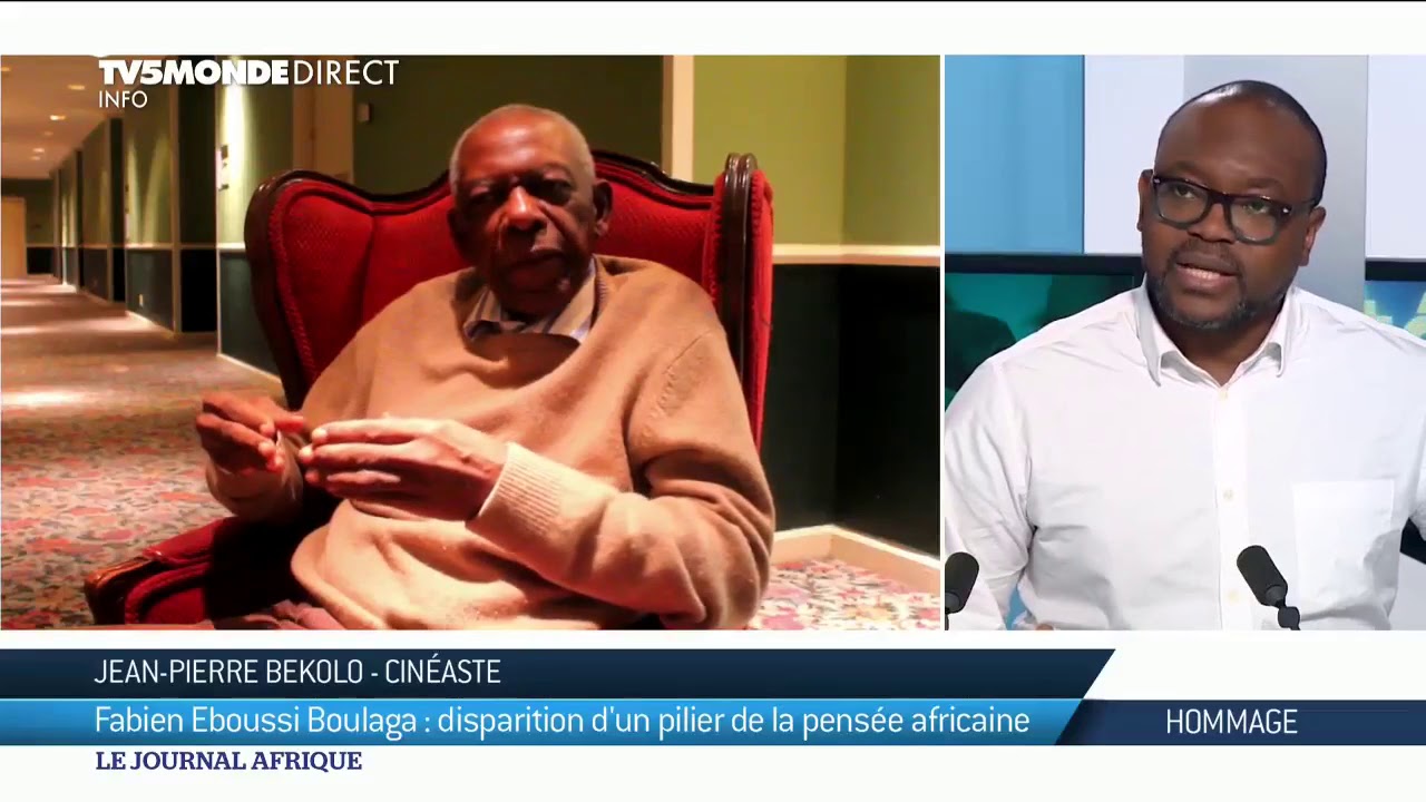 Décès du philosophe Fabien Eboussi Boulaga - YouTube