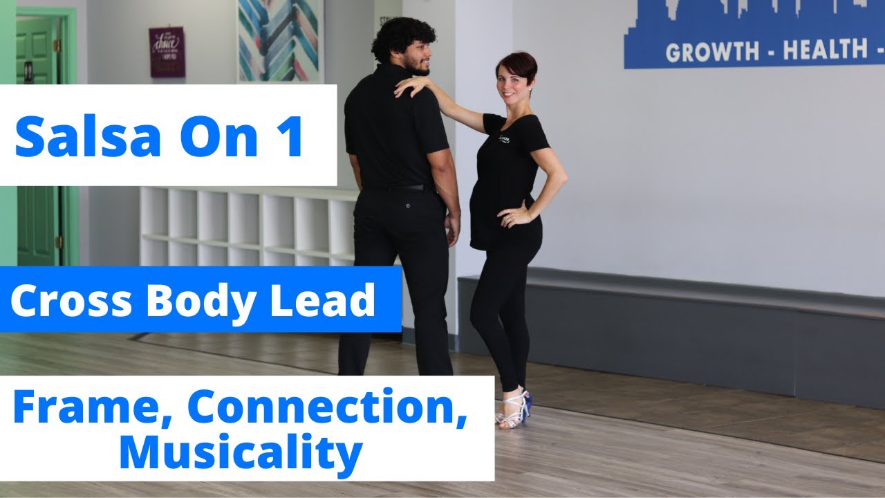 Salsa On 1 Cross Body Lead - YouTube