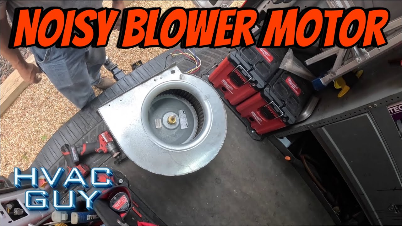Full Repair Of A Noisy Blower Motor! #hvacguy #hvaclife # ...