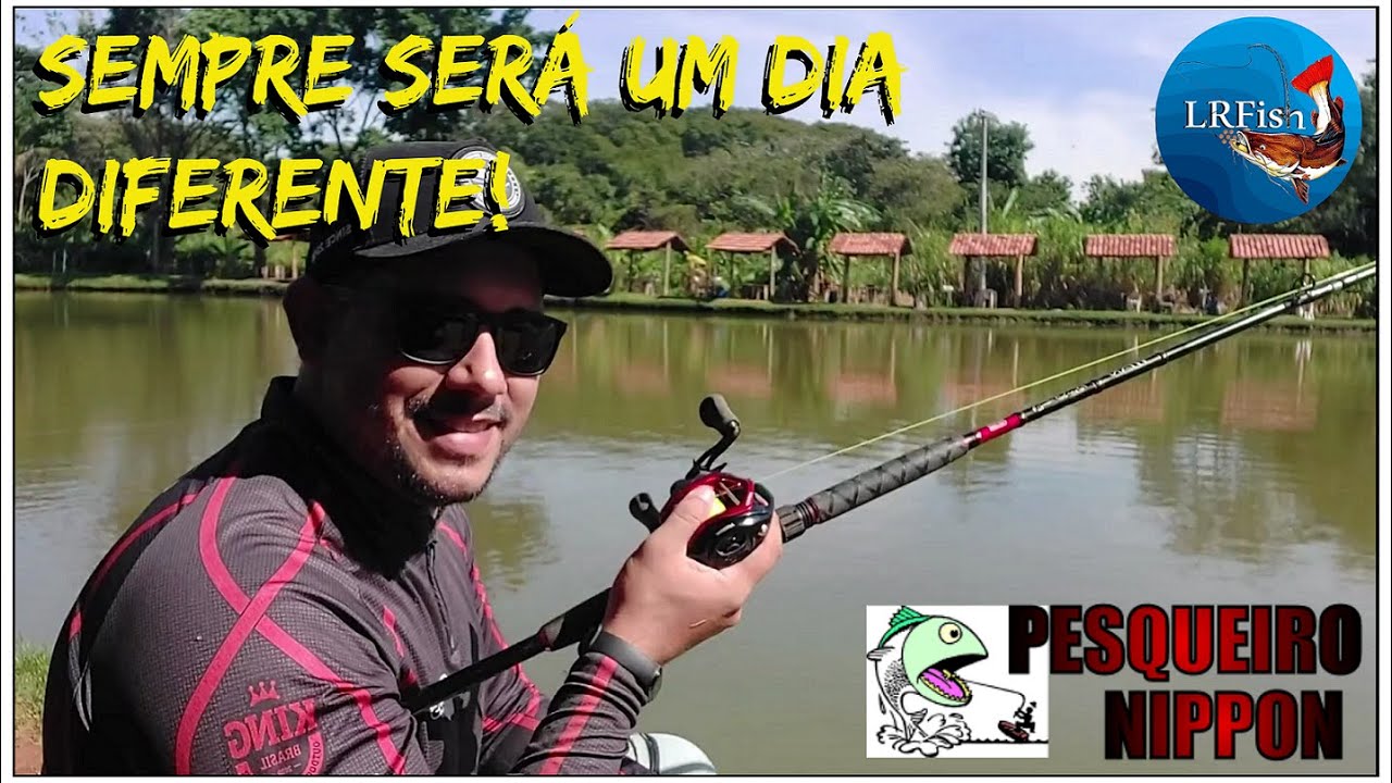 UM DIA DE PESCA DIFERENTE - PESQUEIRO NIPPON - YouTube