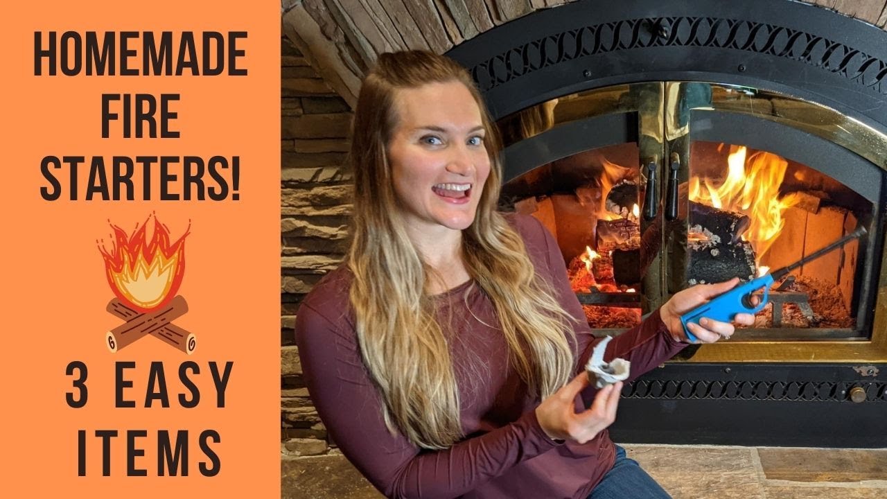 Quick and Easy Fire-Starters - YouTube