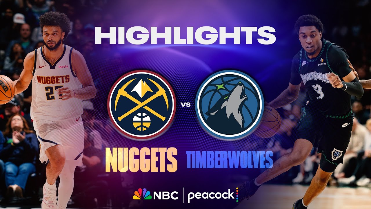 Denver Nuggets vs. Minnesota Timberwolves | NBA HIGHLIGHTS | NBA on NBC ...