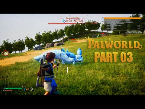 Fighting With the First Boss ALPHA CHILLET | PALWORLD Gameplay Part 3 ...