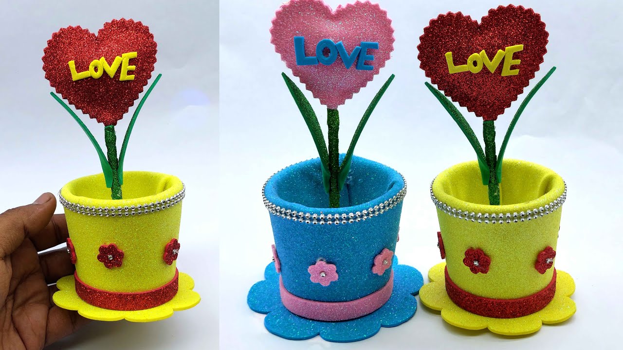 Unique Showpiece Making at Home - Gift Ideas Showpiece Making - DIY ...