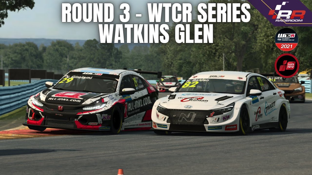 🔴 LIVE 🏁! #R3E | NARR WTCR 2021 Series! | Round 3 of 8: Watkins Glen ...