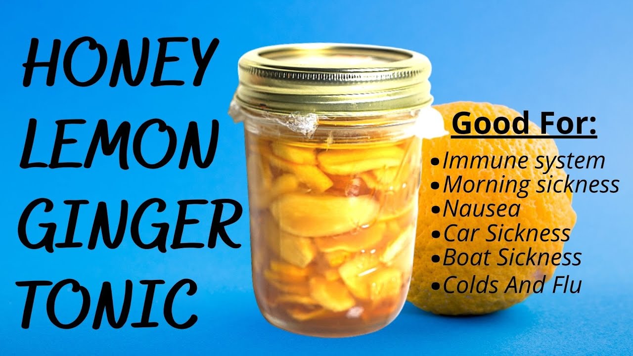 Honey, Lemon, and Ginger Tonic 🍯🍋 | Good For Your Health - YouTube