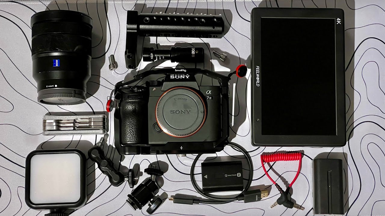 My Sony a7iii Camera Rig Build With Relaxing Music - YouTube