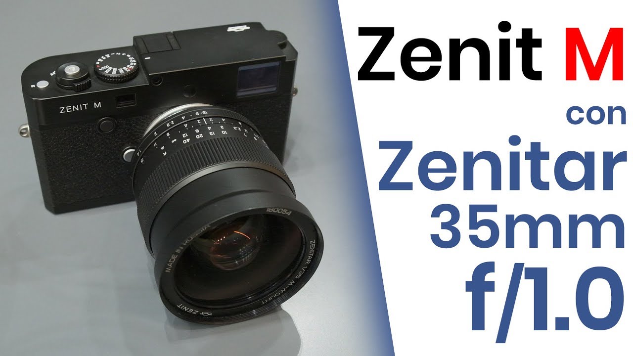 Zenit M con ottica Zenitar 35mm f/1.0 - YouTube