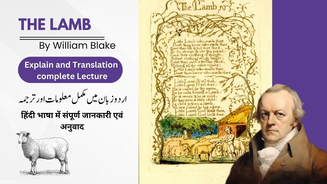 The Lamb By William Blake - YouTube