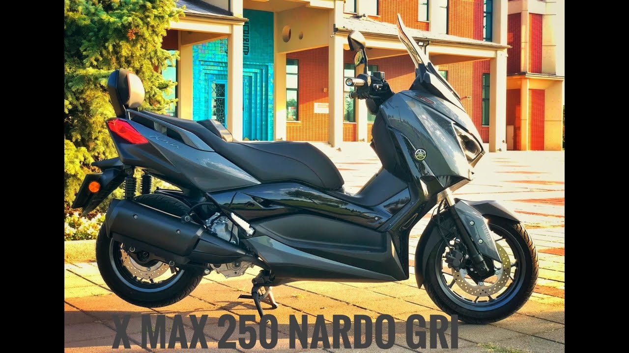 Yamaha X Max 250 Tech Max Nardo Gri #yamaha #xmax #techmax #nardogrey ...