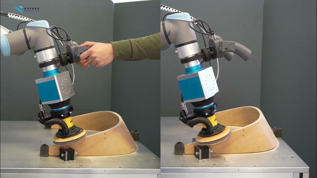 Mimic Sander: Automate your Sanding Process | Nordbo Robotics - YouTube