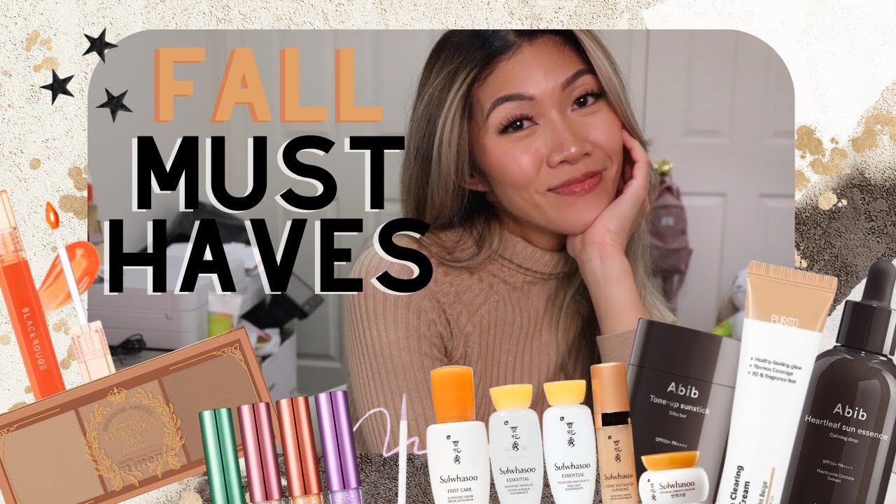 Makeup and Skincare Fall Must Haves by Stylevana | Nadia Ngo - YouTube