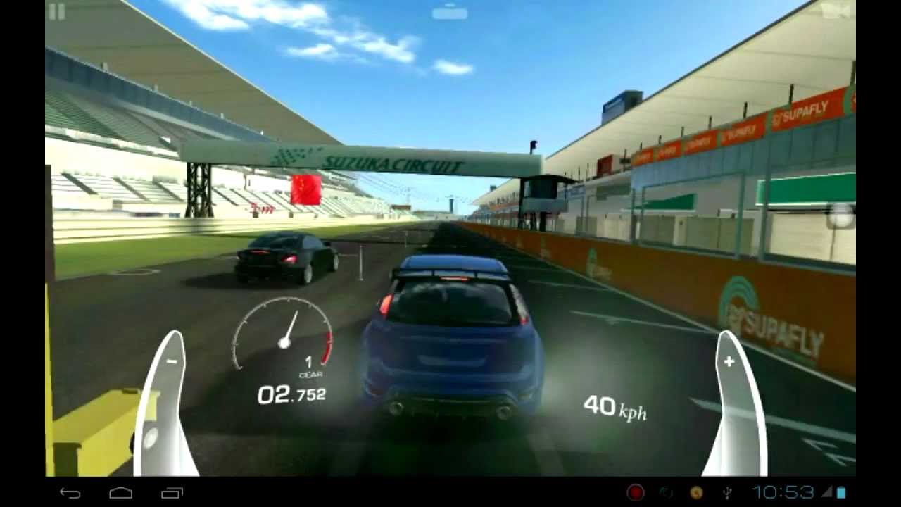 Real Racing 3 on Huawei Mediapad - YouTube