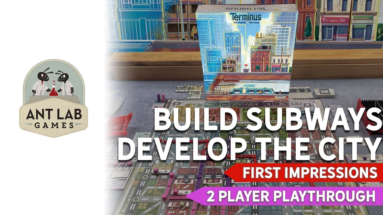 Terminus Board Game | Playthrough | First Impressions - YouTube