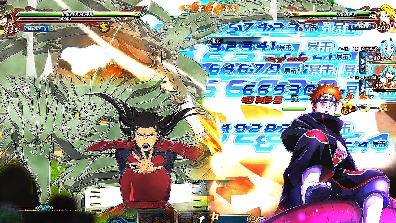 INCREDIBLE BATTLE! Hashirama [Final Battle] vs Pain [Six Paths ...