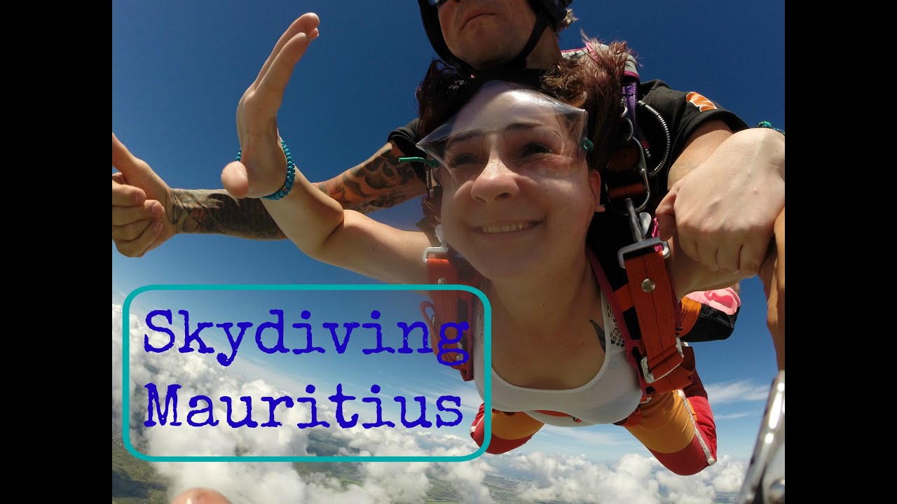 Skydiving in Mauritius | Teddy`s Travel Tales - YouTube