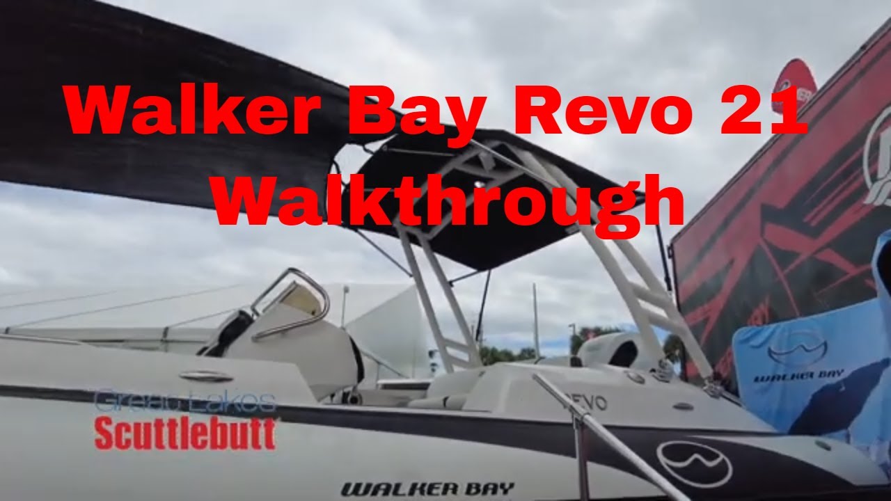 Walker Bay Revo 21 Outboard Tender Walkthrough - YouTube