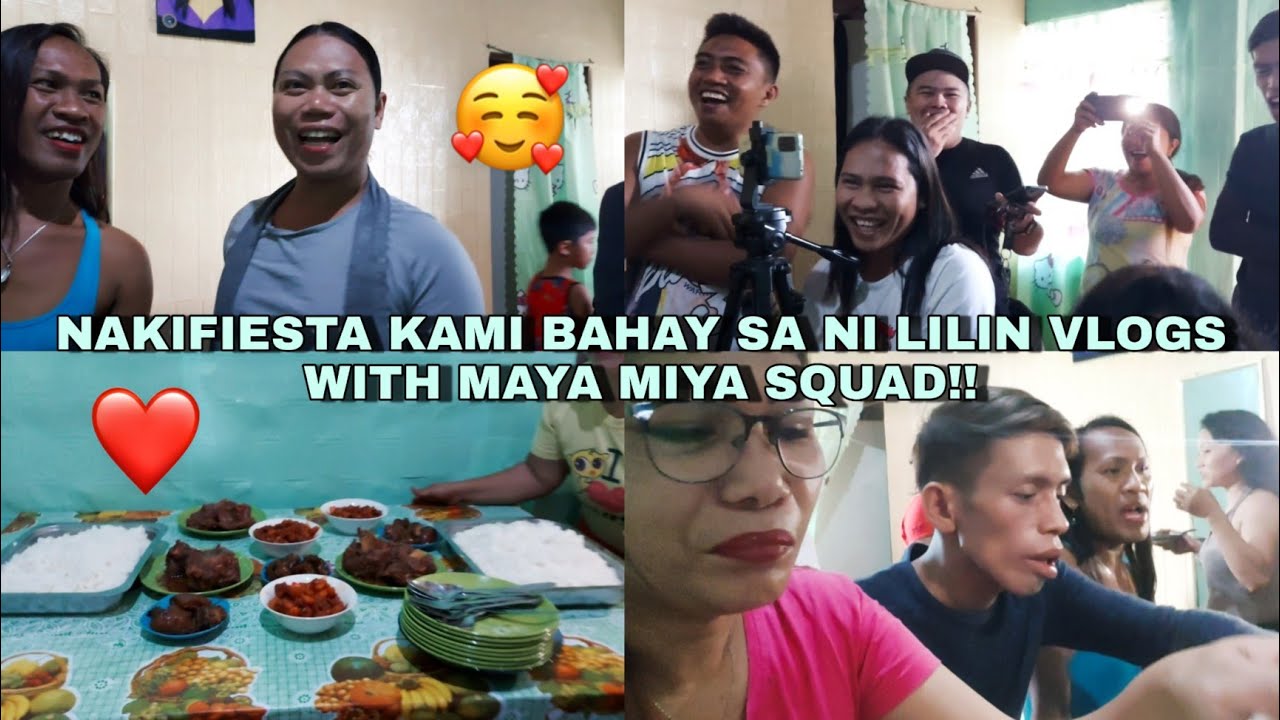 NAKIFIESTA KAMI KINA LELEN VLOGS WITH @mayamiya1892 Squad!! | BERKY BELLS SHOW @nicolekhug - YouTube