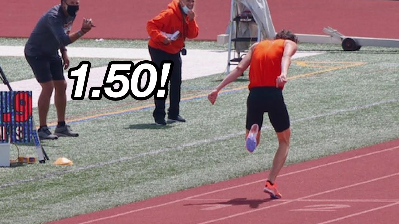 U.S. #1 Crushed By Samuel Austin In The 800m - YouTube