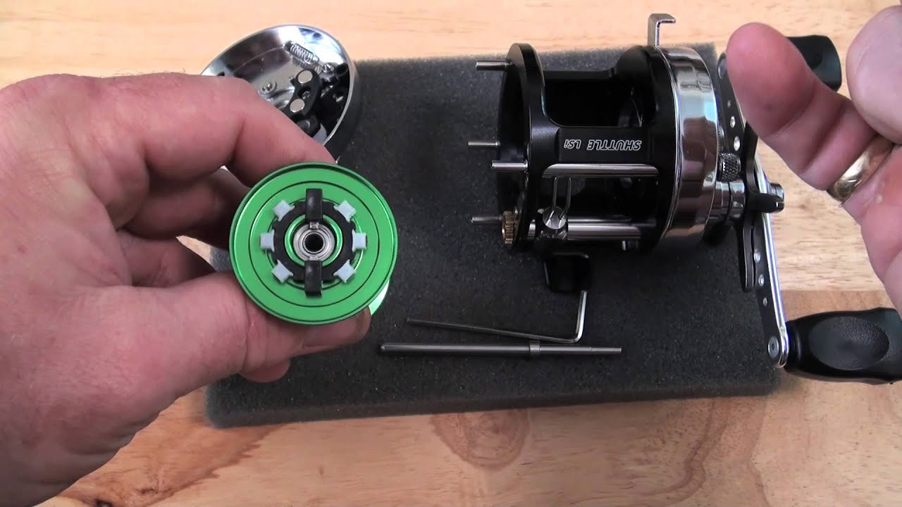 Akios 551 Shuttle PMR 8 Bearing Bespoke Custom Jan's Reel - YouTube