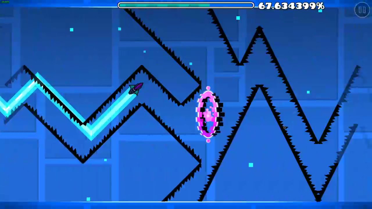 Blazing Flame | Layout preview #1 (Extreme NC demon layout) | Geometry ...
