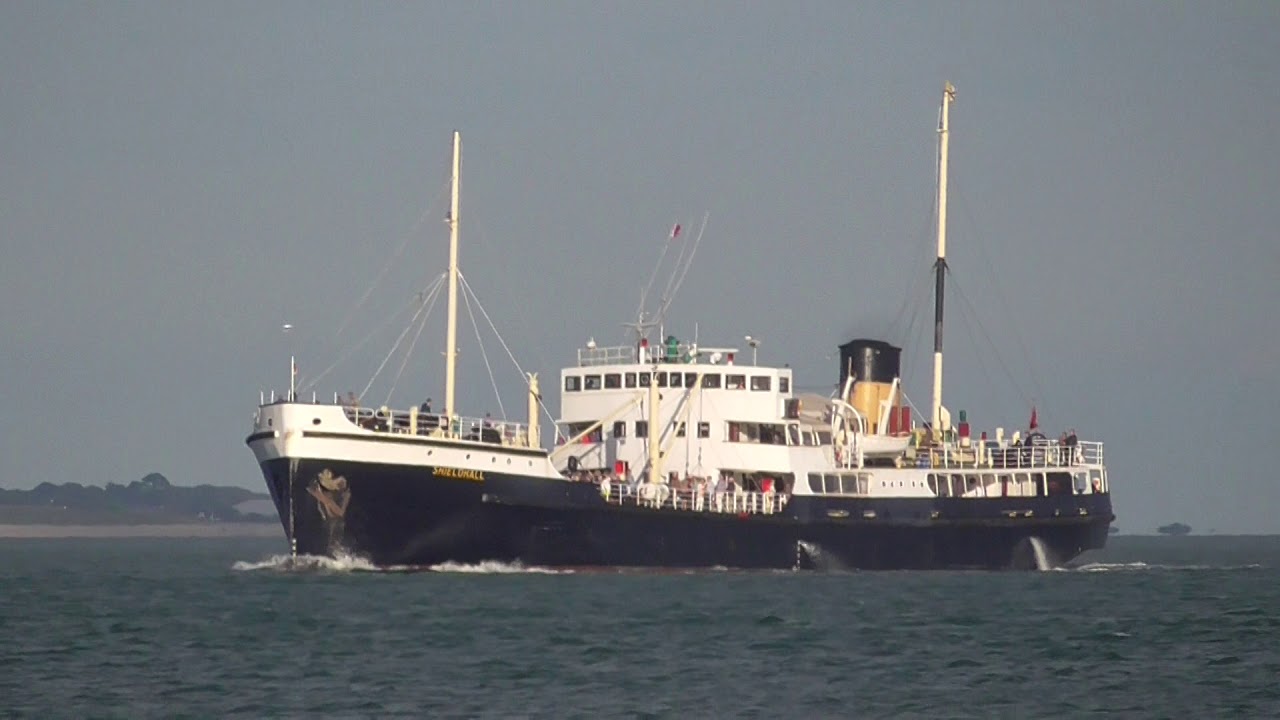 SS Shieldhall, Steam Ship - YouTube