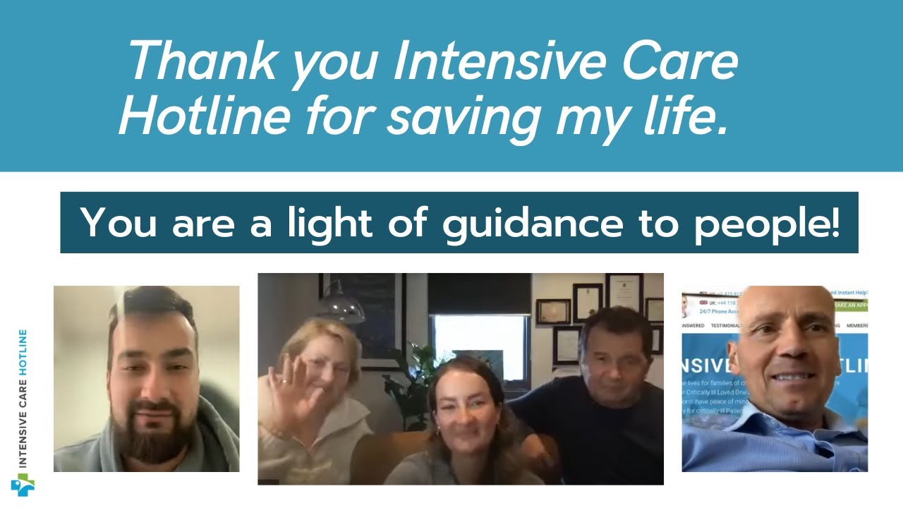 Thank you Intensive Care Hotline for saving my life. You are a light of ...