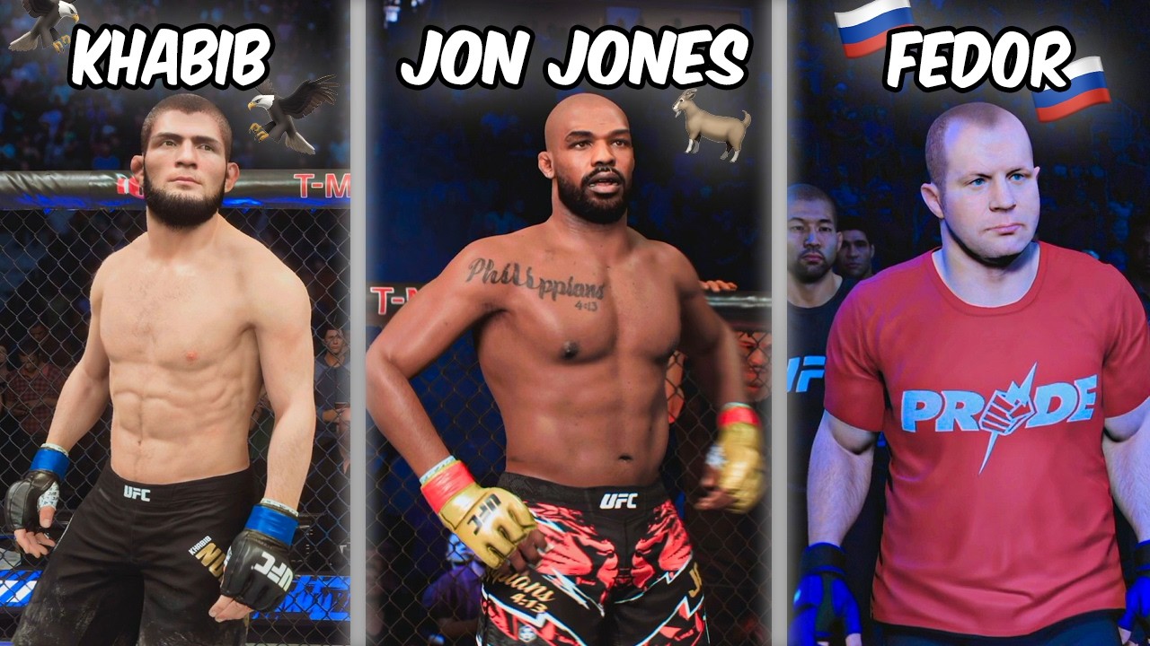 Using The GOATS in UFC 5. - YouTube