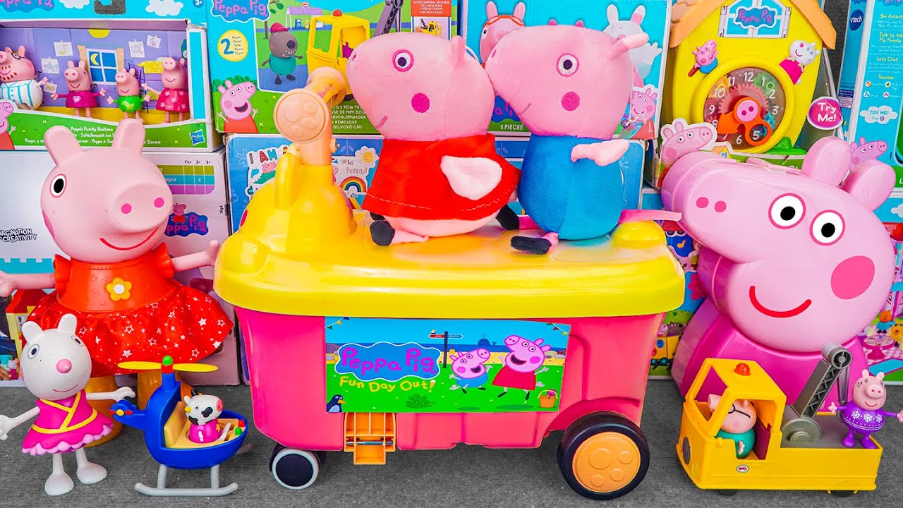 Peppa Pig ASMR | Satisfying with Unboxing Cute Peppa Pig Peppa’s Clever ...