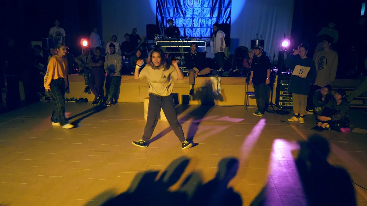 MAiKA&KAZANE KYOKA&SAKI 4~5 LOCK SDCJ 2017 Street Dance Camp Japan ...