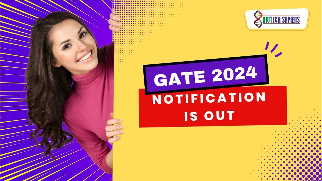 GATE 2024 NOTIFICATION - YouTube