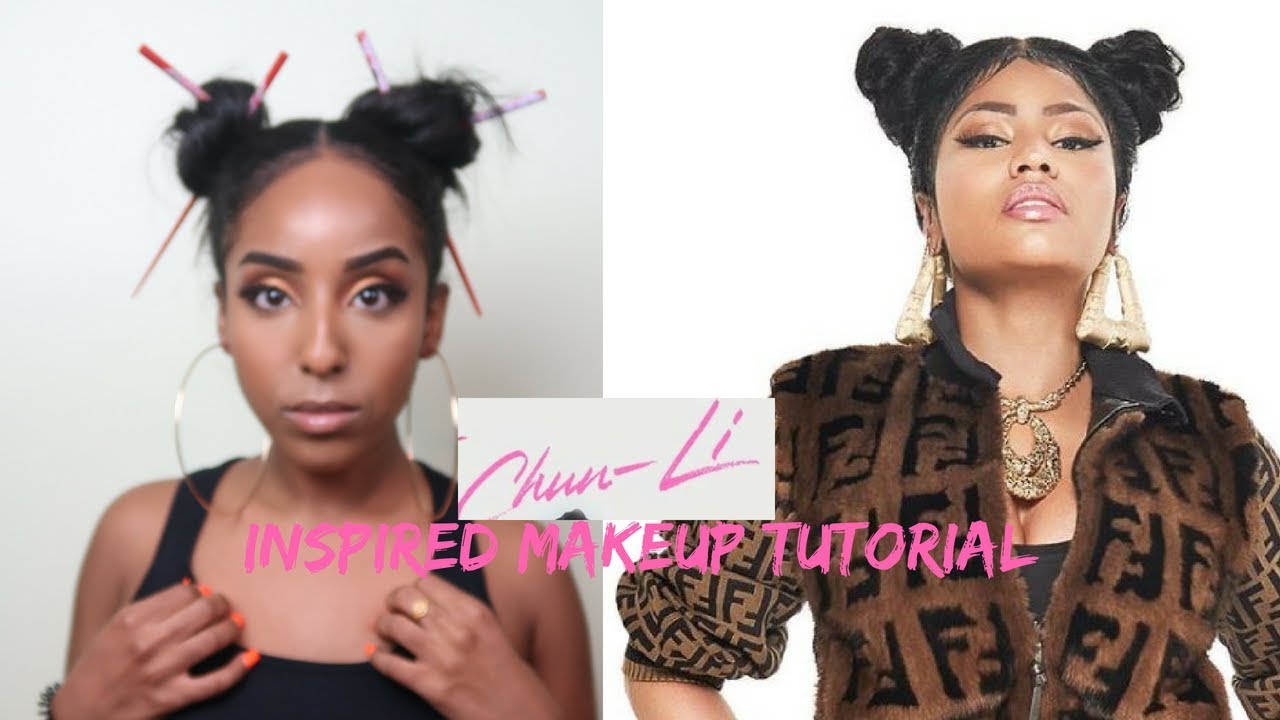 Chun Li Makeup Nicki Minaj | Saubhaya Makeup