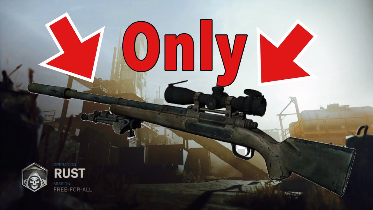 Snipers only in Rust!!! - YouTube