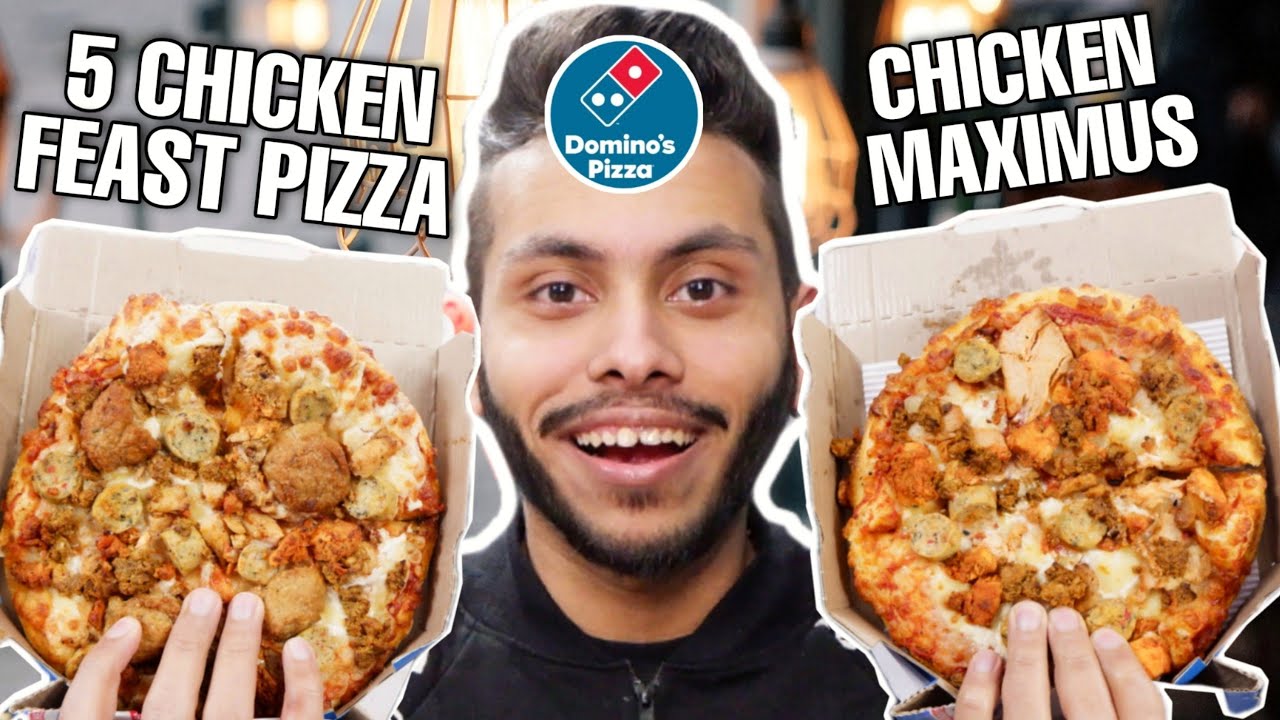 Domino's Maximus Chicken Pizza, 🔥 Domino's 5 Chicken Feast Pizza, 🍕 ...