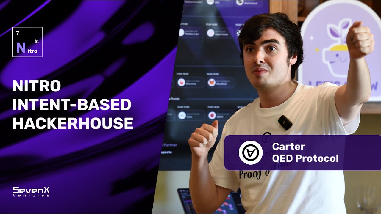ZK + PARTH = Unlimited TPS - Carter @ QED Protocol | ZK DAY - YouTube