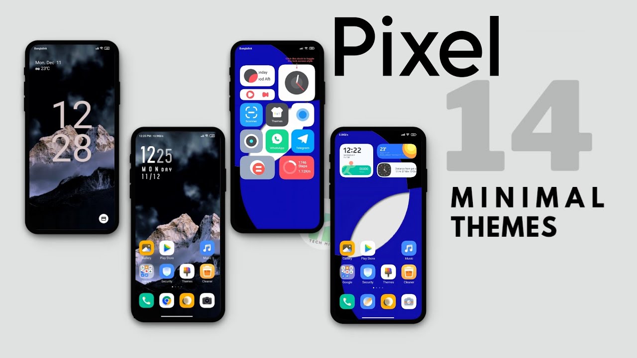 Google Pixel Dynamic Lock Screen Themes for MIUI 14, 13 | Best MIUI 14 ...