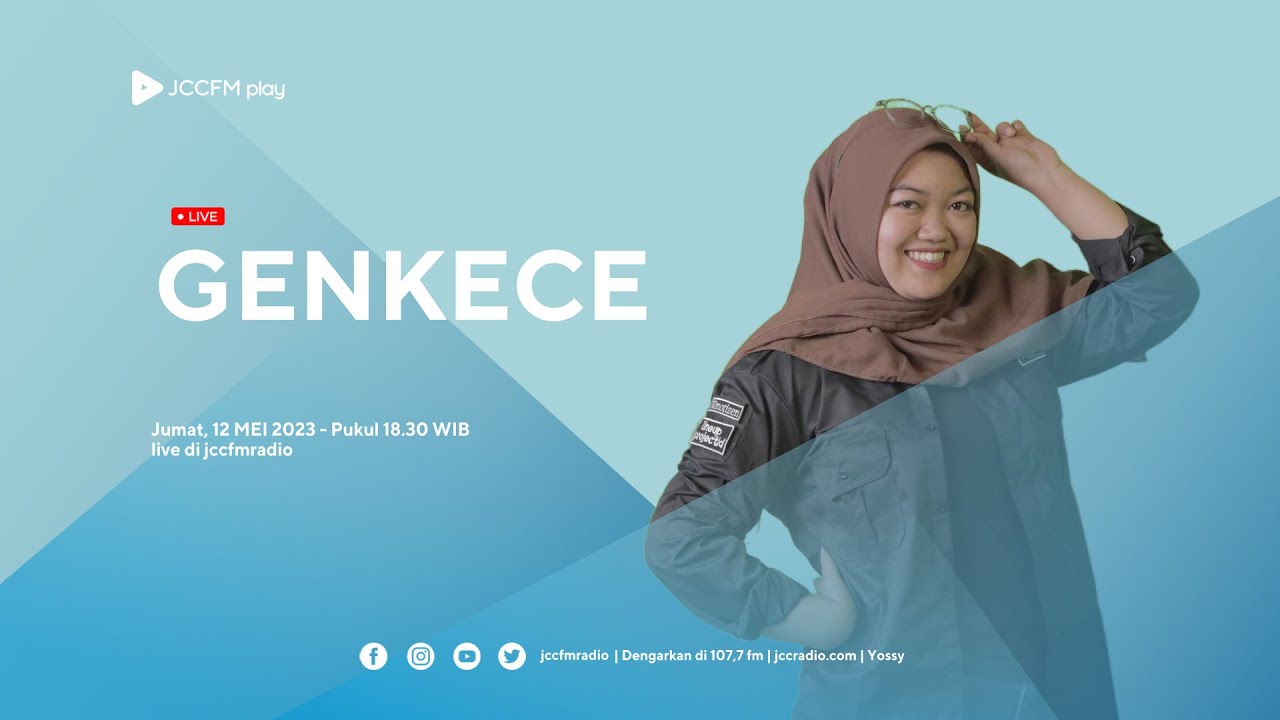 🔴 LIVE || Genkece - Bagi Bagi Give Away Tiket Konser || Jccfmradio || Ep2 - YouTube