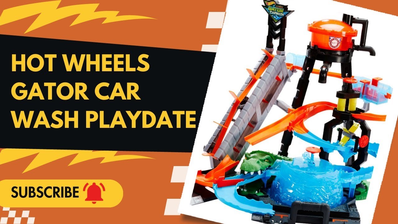 Dive into Imagination My Son's Epic Hot Wheels Gator Car Wash Playdate ...