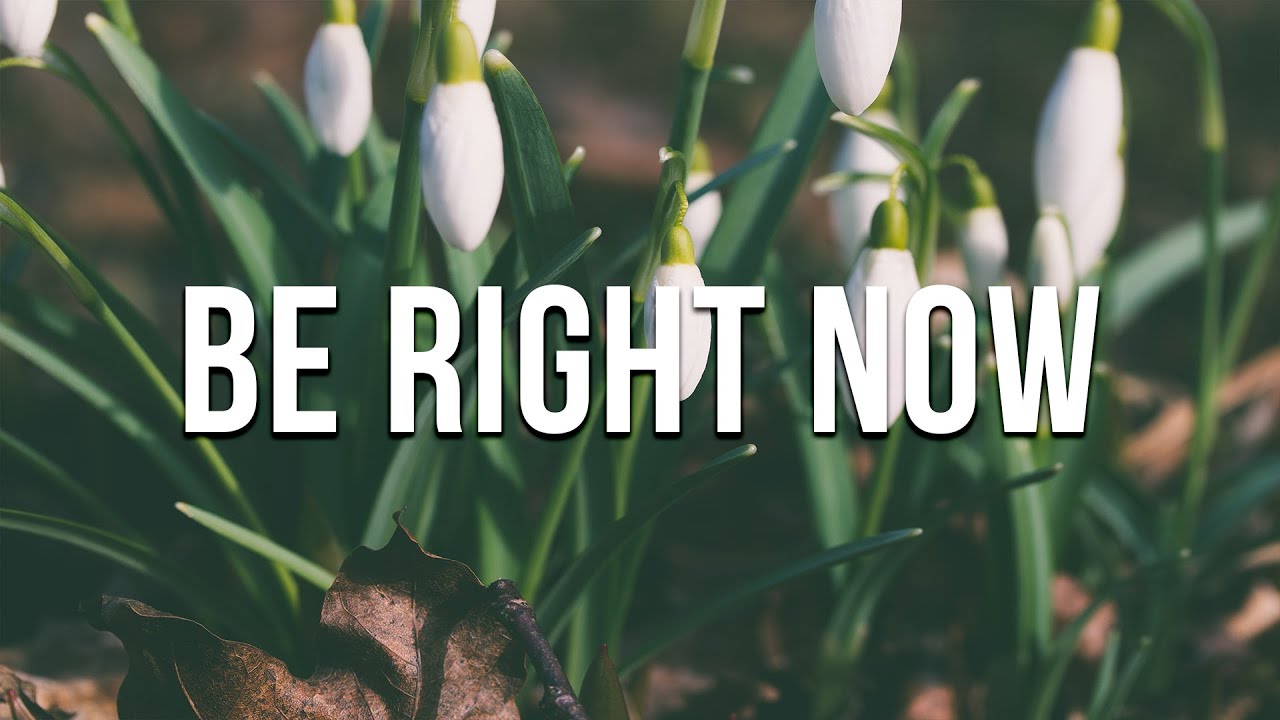 Be Right Now - Ed Sheeran ( Lyric Video ) - YouTube
