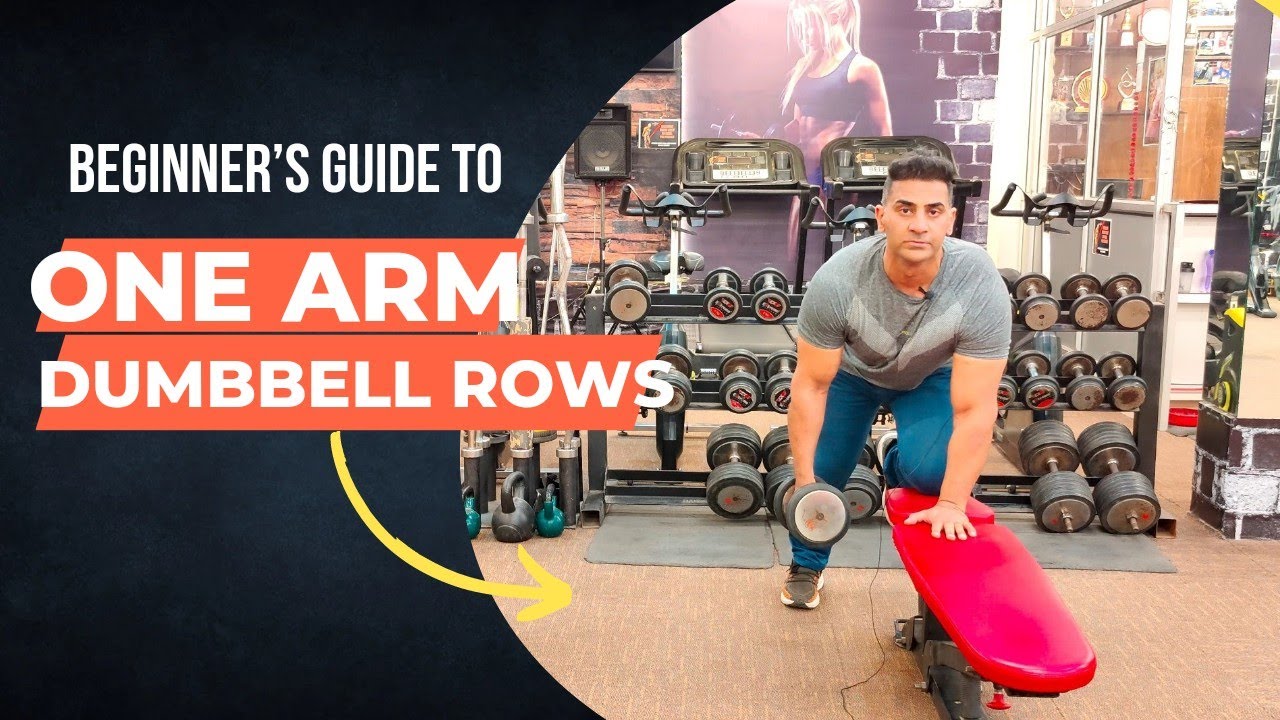 How to do One Arm Dumbbell Rows | Professional Tips | DUMBBELL ROWS ...